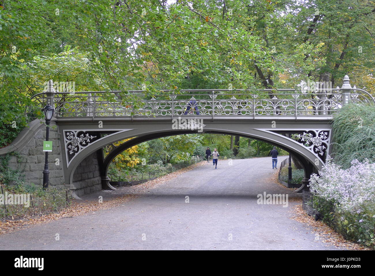 Bridge No. 24 in NY Central Park Stock Photo - Alamy