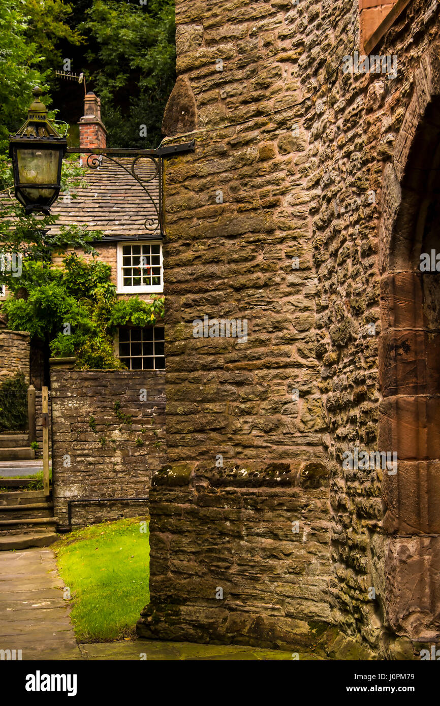 St Christopher`s Church is in the small village of Pott Shrigley ...