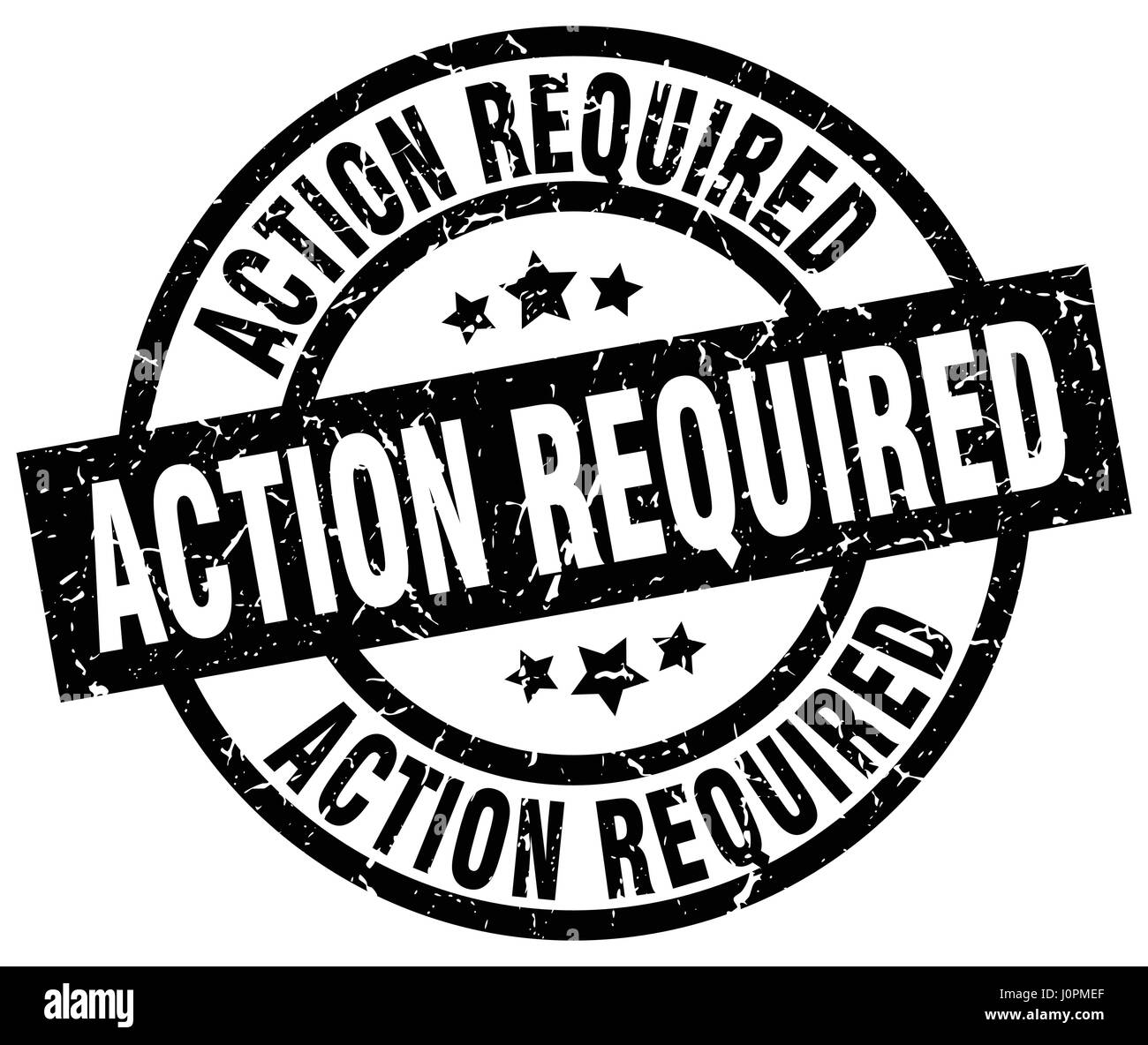 Action required seal hi-res stock photography and images - Alamy