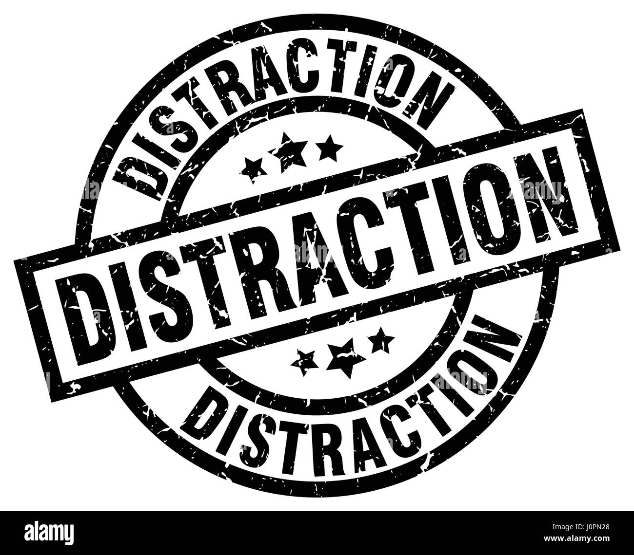 Distraction Vector Vectors Black and White Stock Photos & Images - Alamy