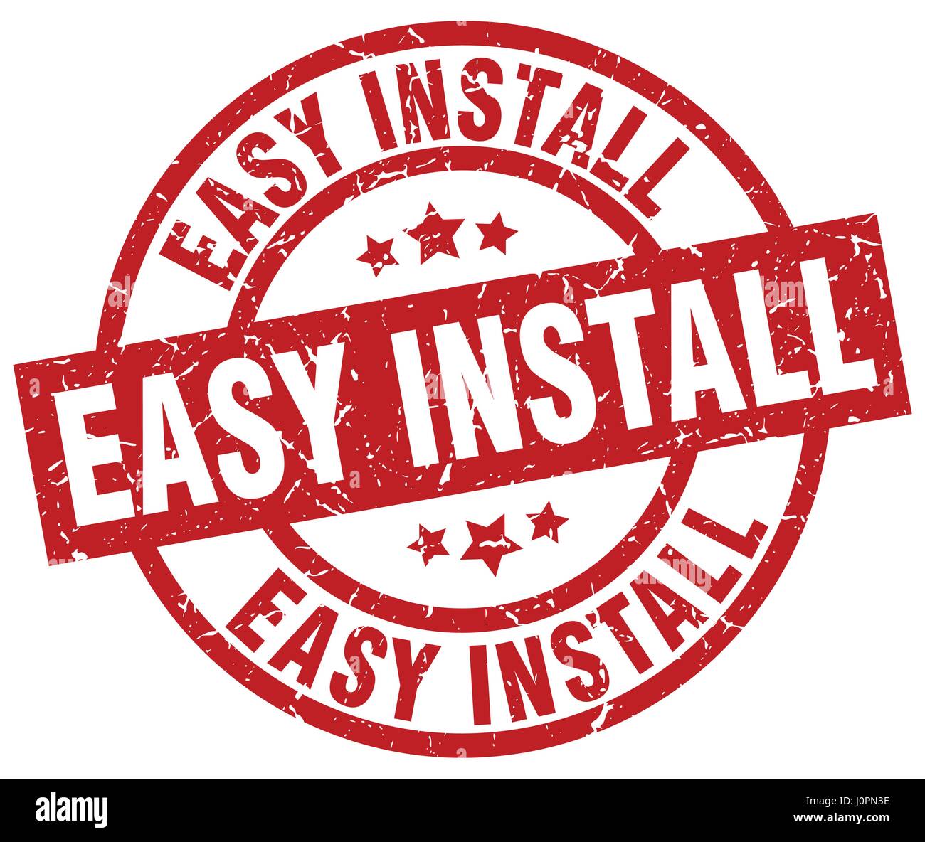 Easy install vector vectors hi-res stock photography and images - Alamy