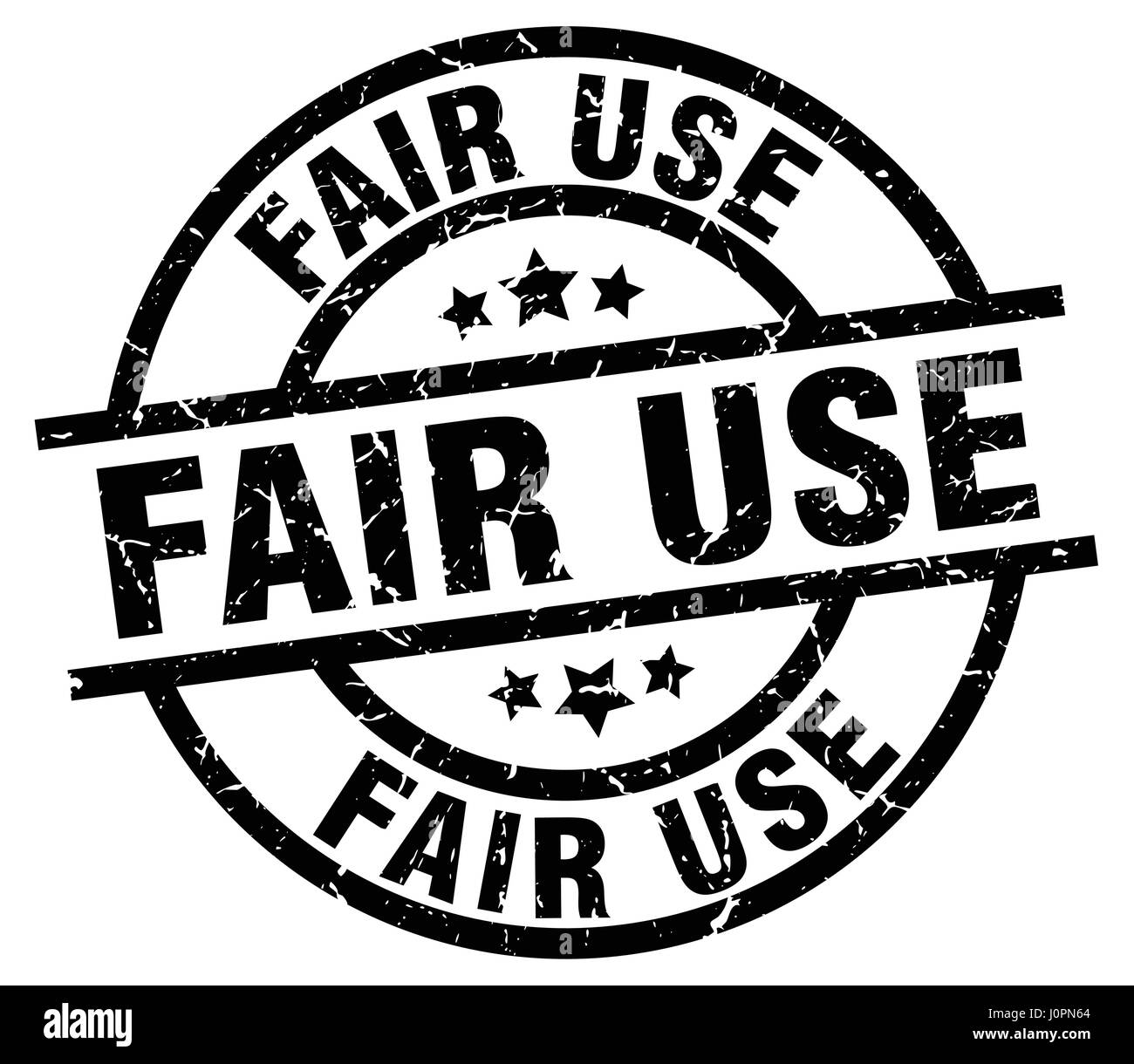 fair use round grunge black stamp Stock Vector Image & Art - Alamy
