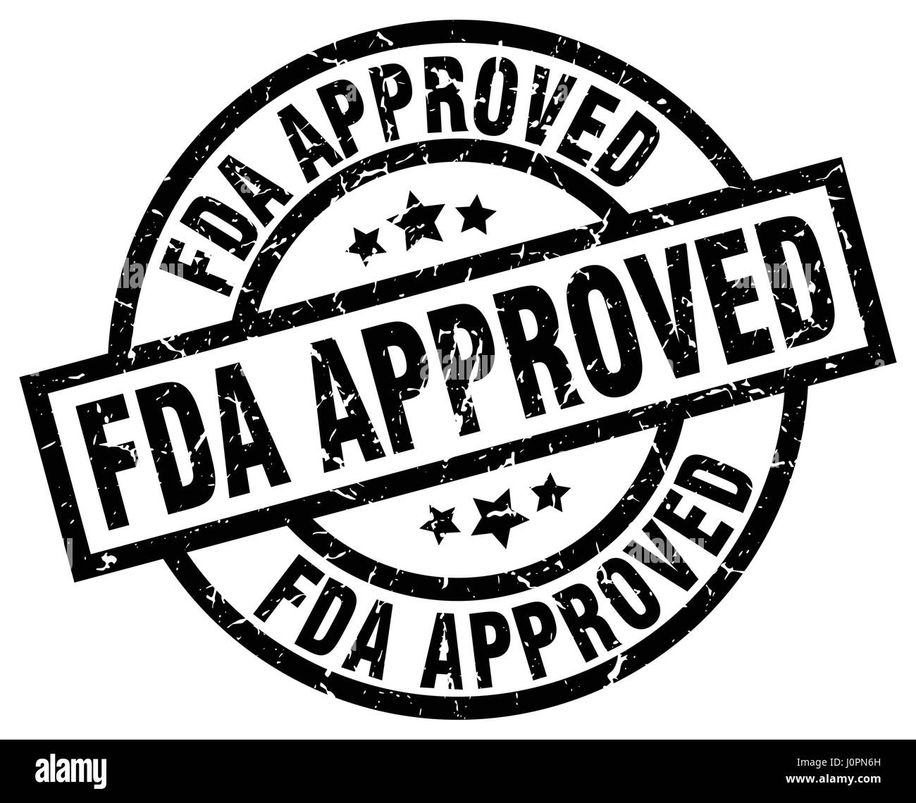 Fda approved stamp Black and White Stock Photos & Images - Alamy