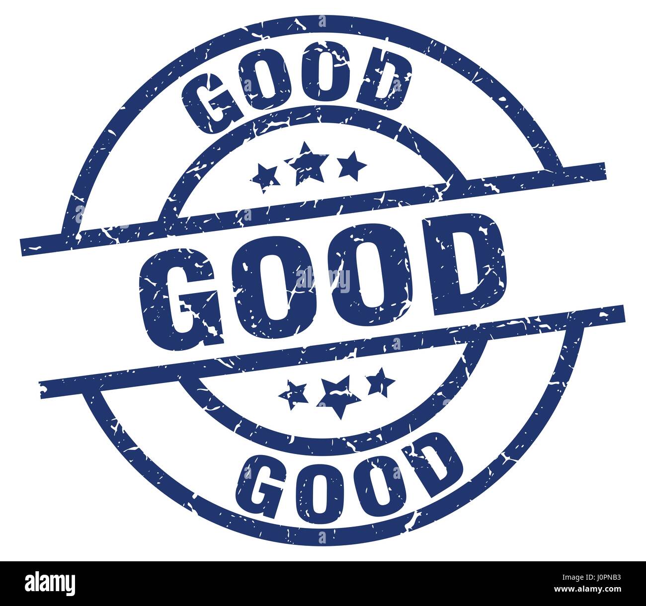 good blue round grunge stamp Stock Vector Image & Art - Alamy