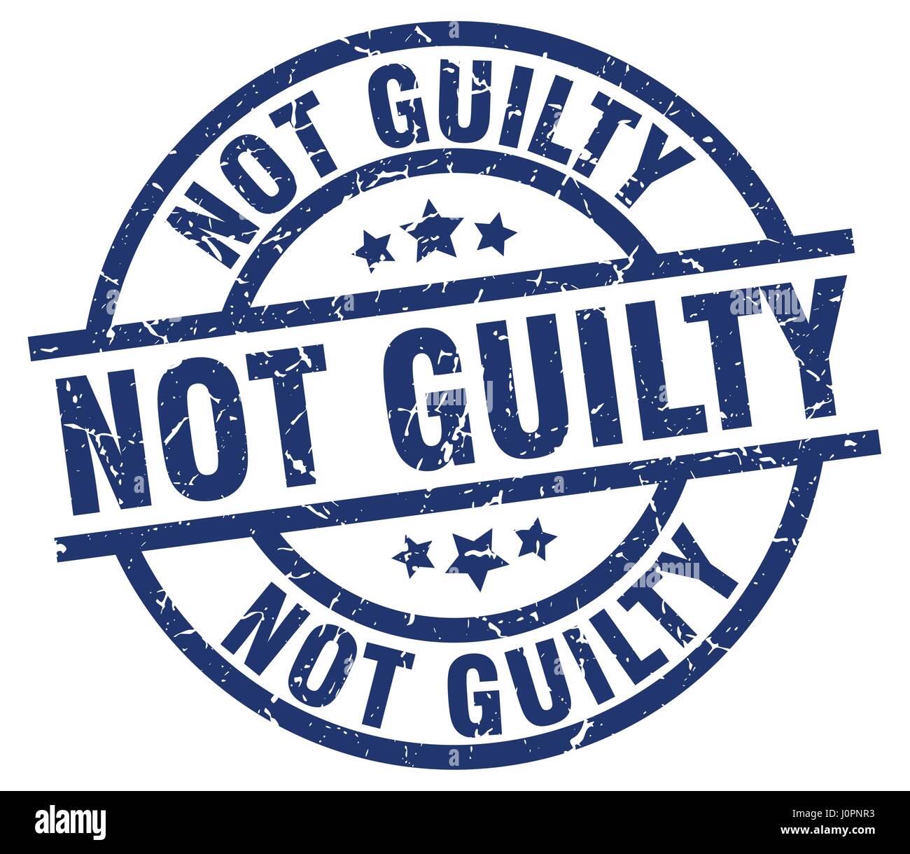 Not guilty Stock Vector Images - Alamy