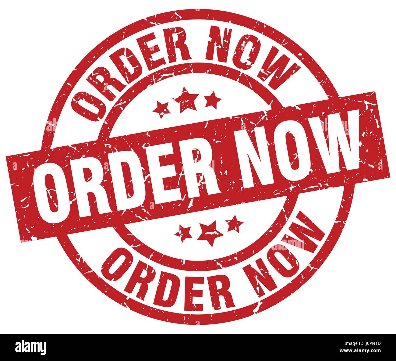 order now round red grunge stamp Stock Vector Image & Art - Alamy