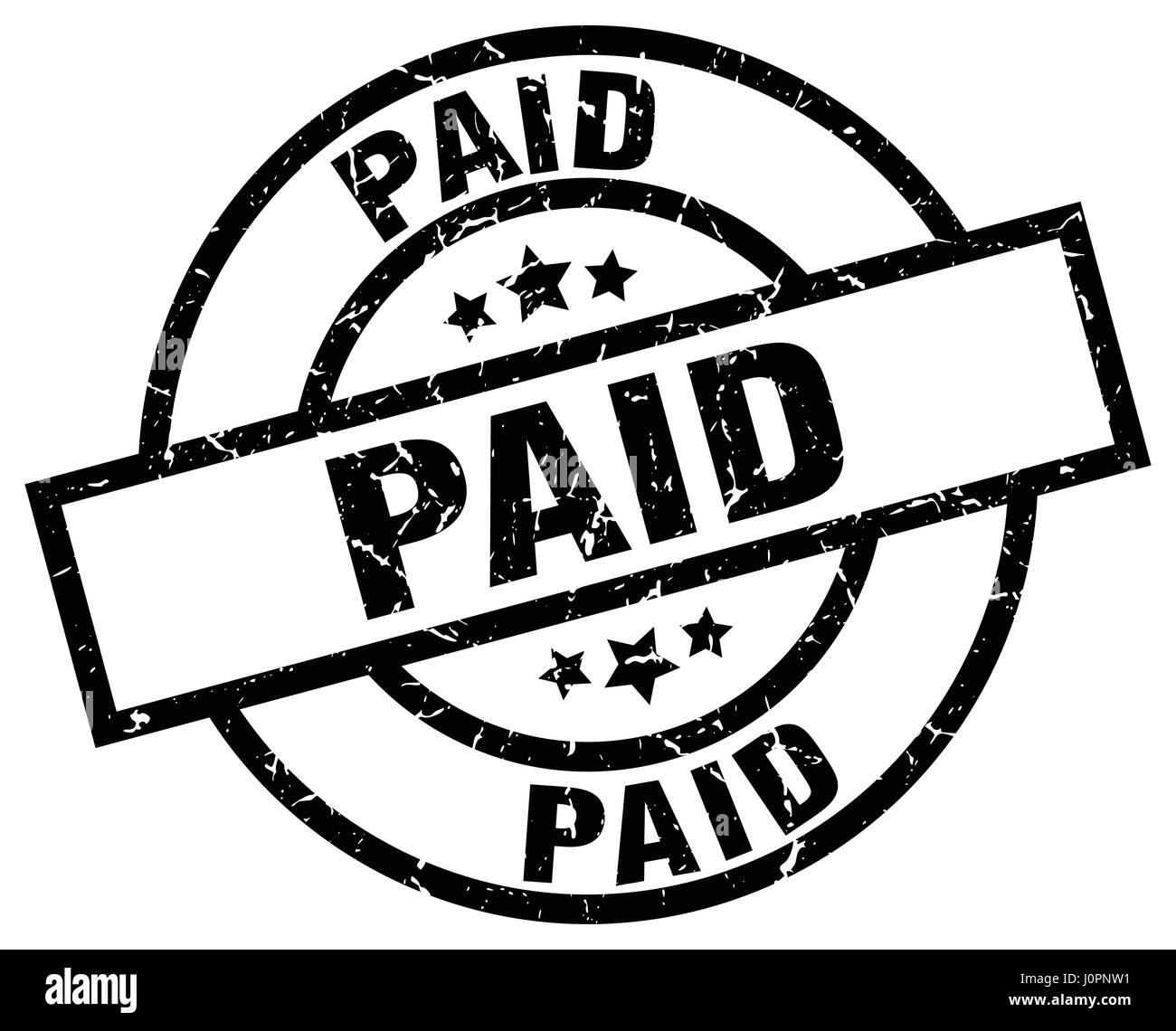 Paid seal Black and White Stock Photos & Images - Alamy