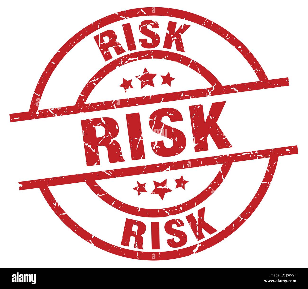 risk round red grunge stamp Stock Vector Image & Art - Alamy