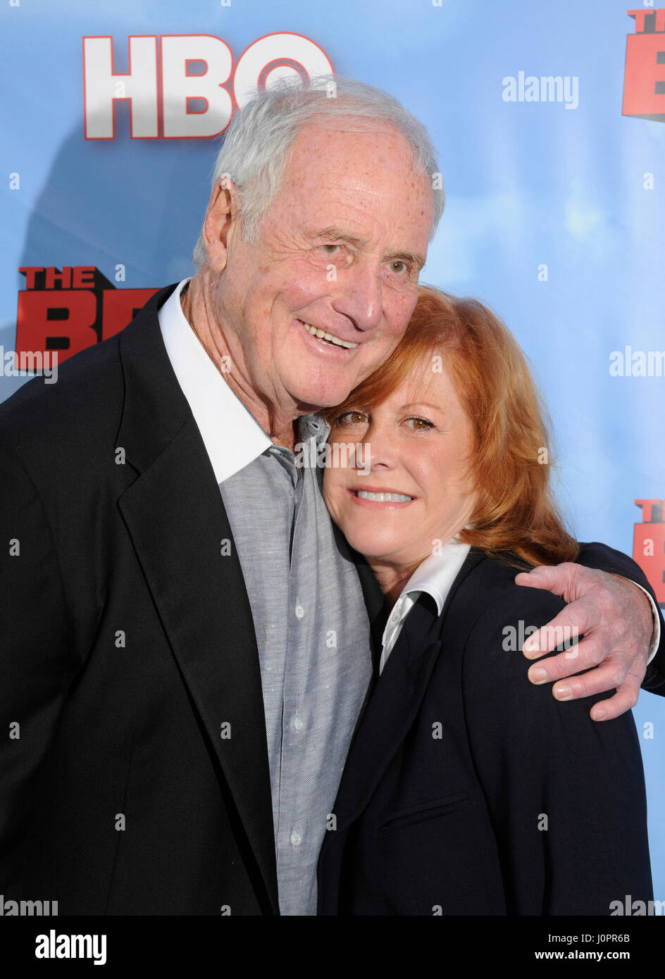 Jerry Weintraub, Susan Ekins attends HBO 'The Brink' Los Angeles ...