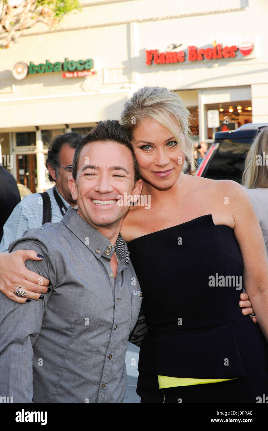 Actors David Faustino And Christina Applegate Attend The Vacation
