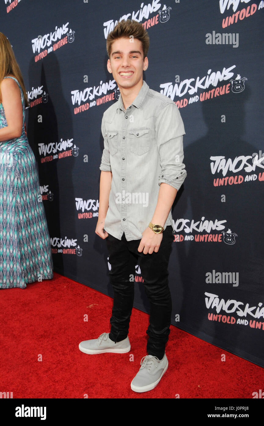 Dylan Murray attends the Janoskians: Untold and Untrue premiere at the ...