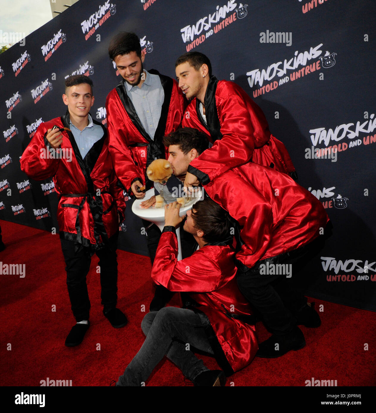 Janoskians attend janoskians hi-res stock photography and images - Alamy