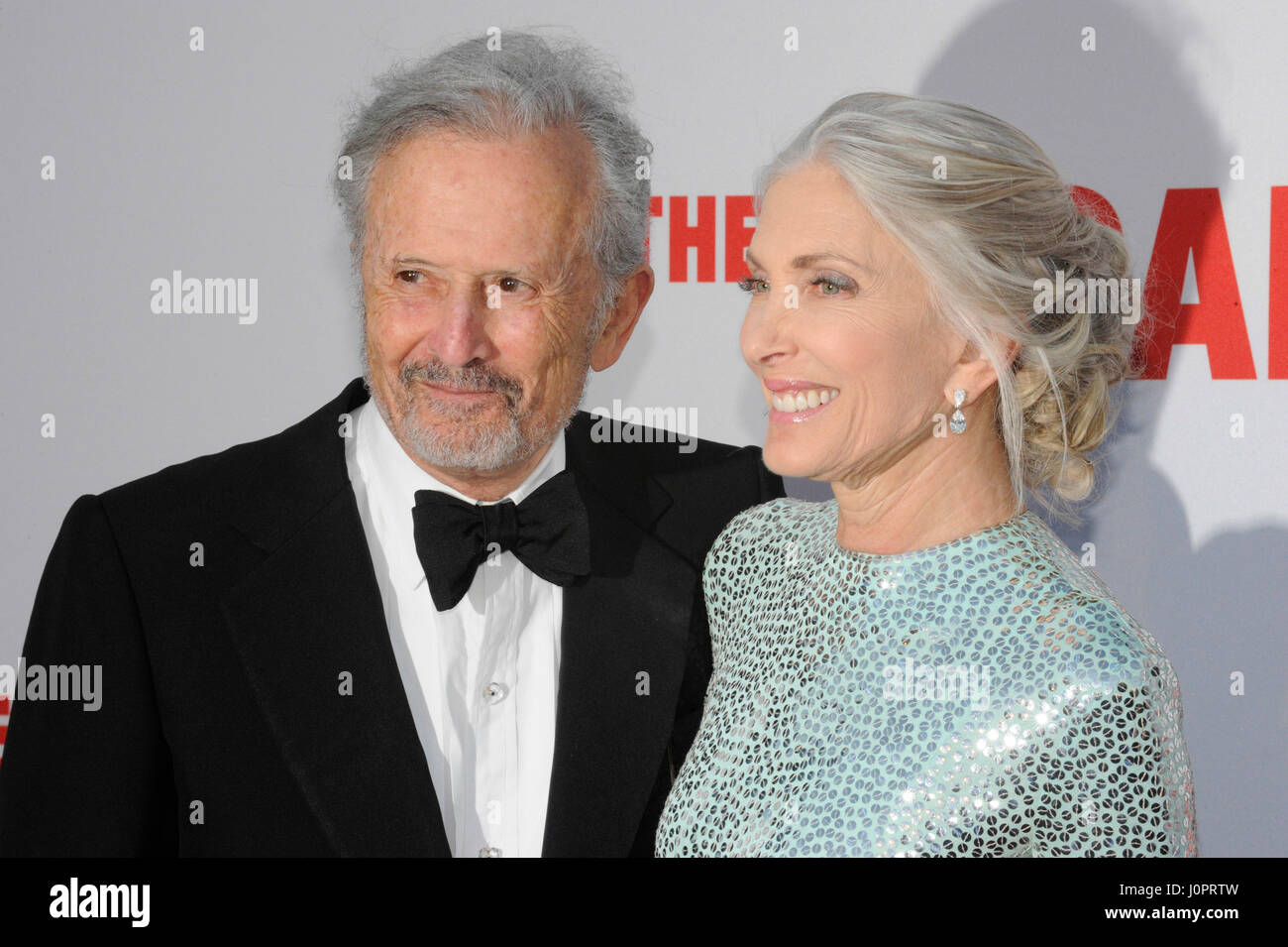 (L-R) Bert Fields and Barbara Guggenheim attend the Broad Museum black ...
