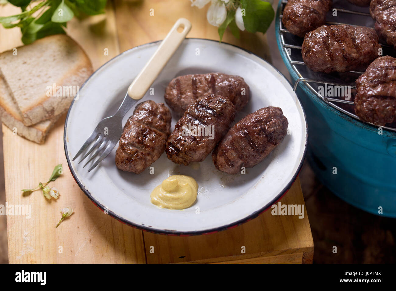 Ground meat roll hi-res stock photography and images - Alamy