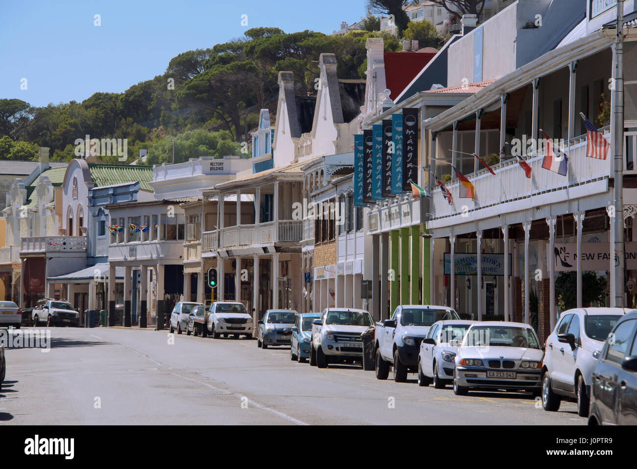 Main street Simons Town Cape Town South Africa Stock Photo - Alamy