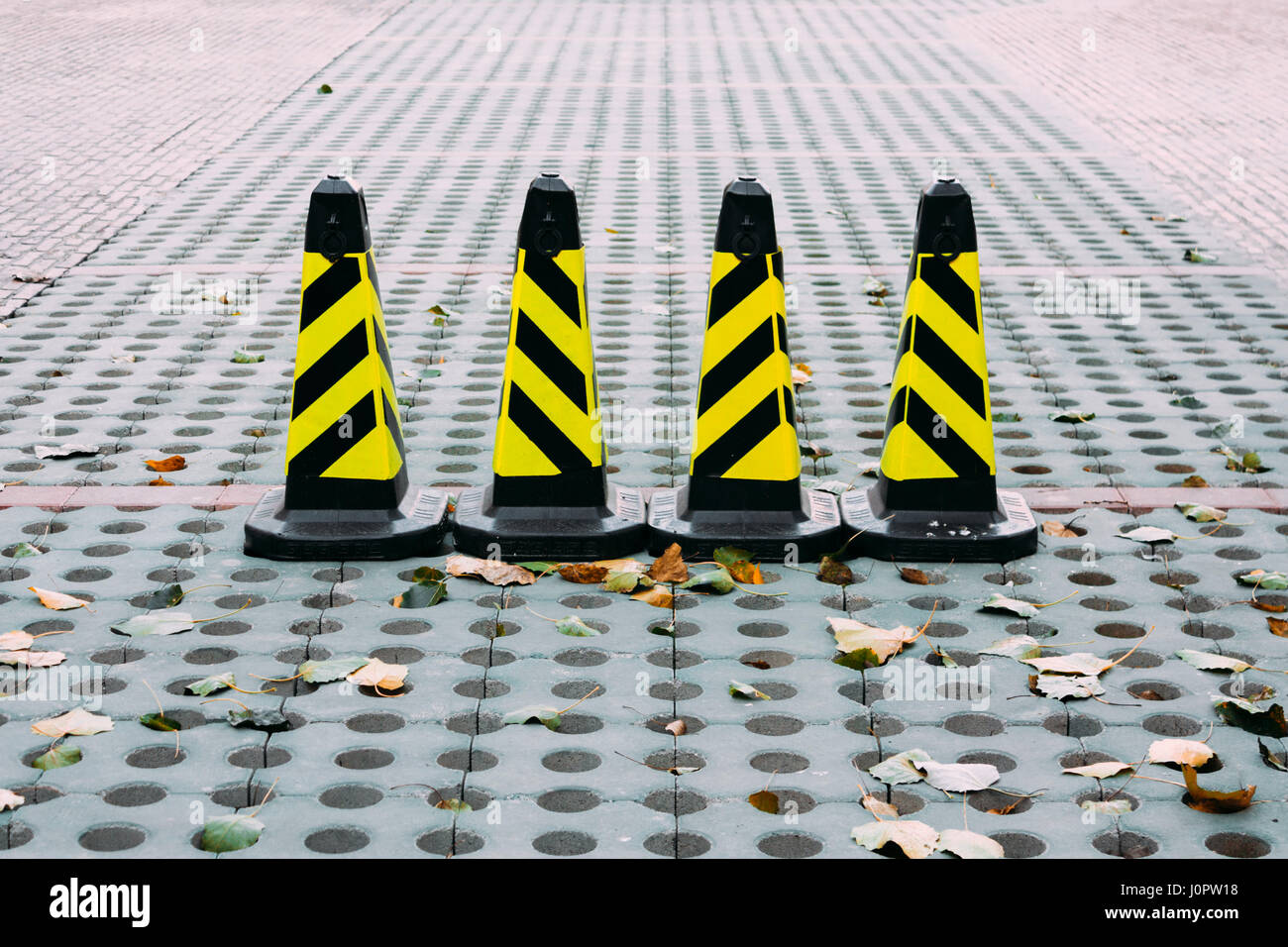 No entry cone hi-res stock photography and images - Alamy