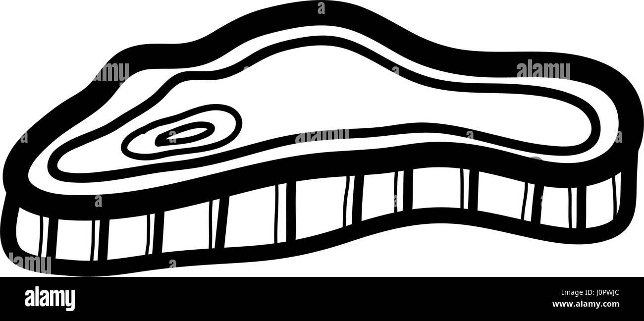 Fresh meat preparation Black and White Stock Photos & Images - Alamy