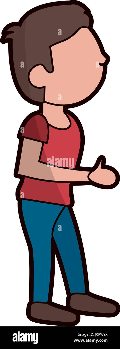 cartoon son boy character Stock Vector Image & Art - Alamy