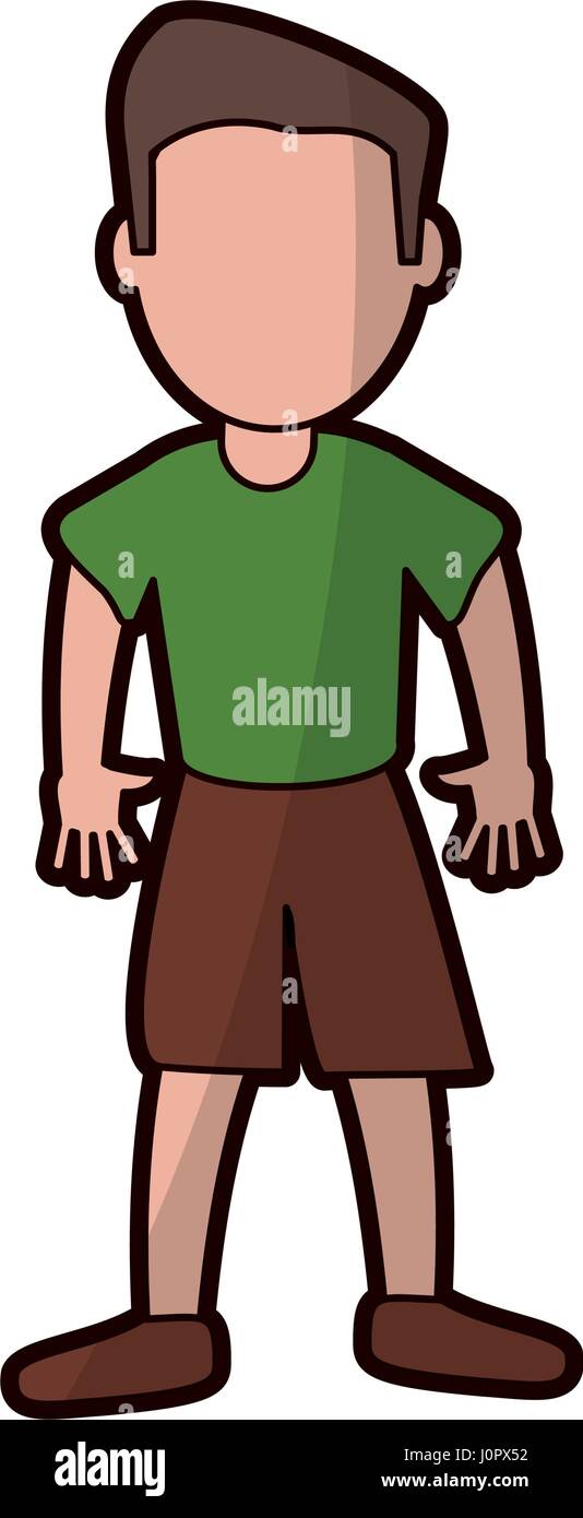 cartoon son boy people Stock Vector Image & Art - Alamy