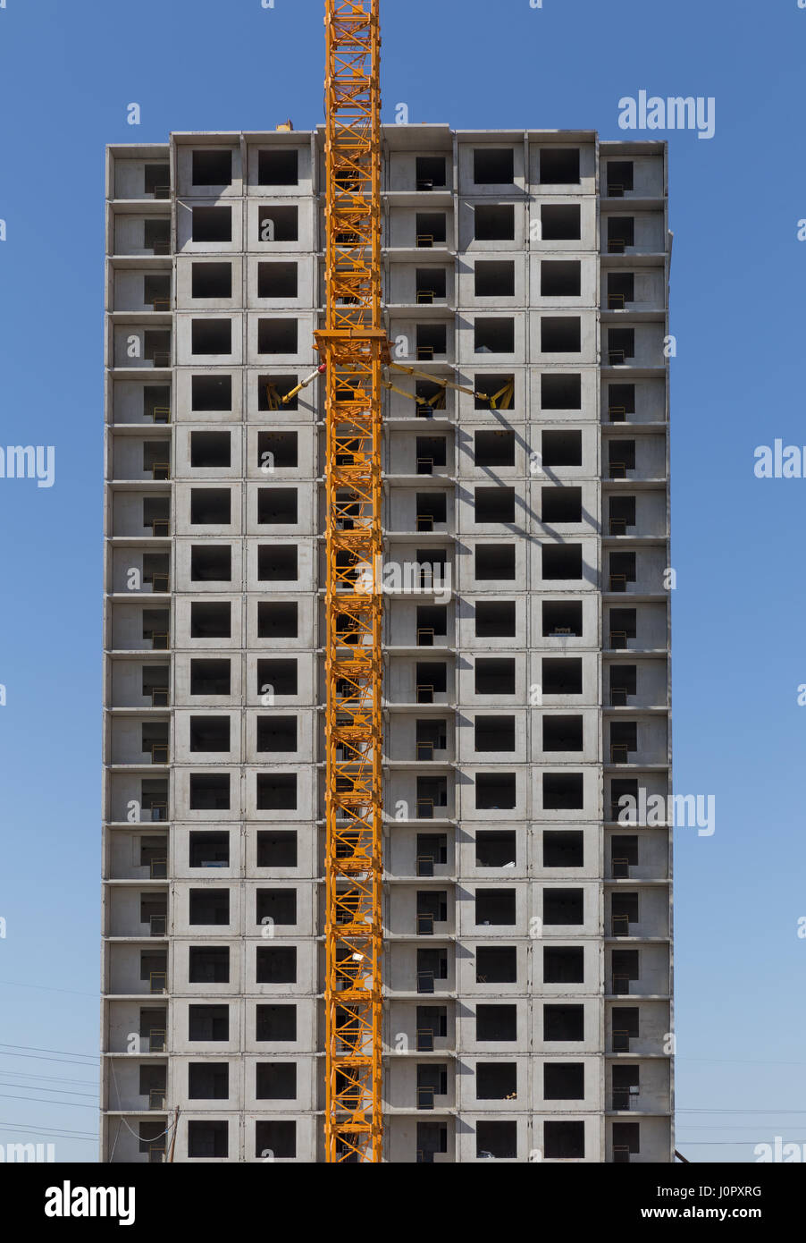 New group of construction building tenement apartment houses Stock ...
