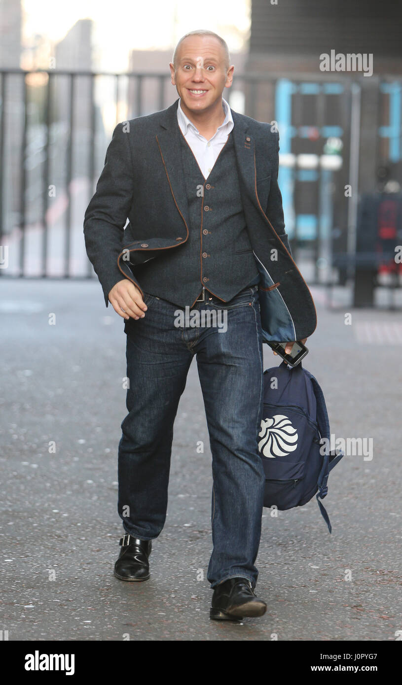 Judge Robert Rinder outside ITV Studios Featuring: Judge Robert Rinder ...