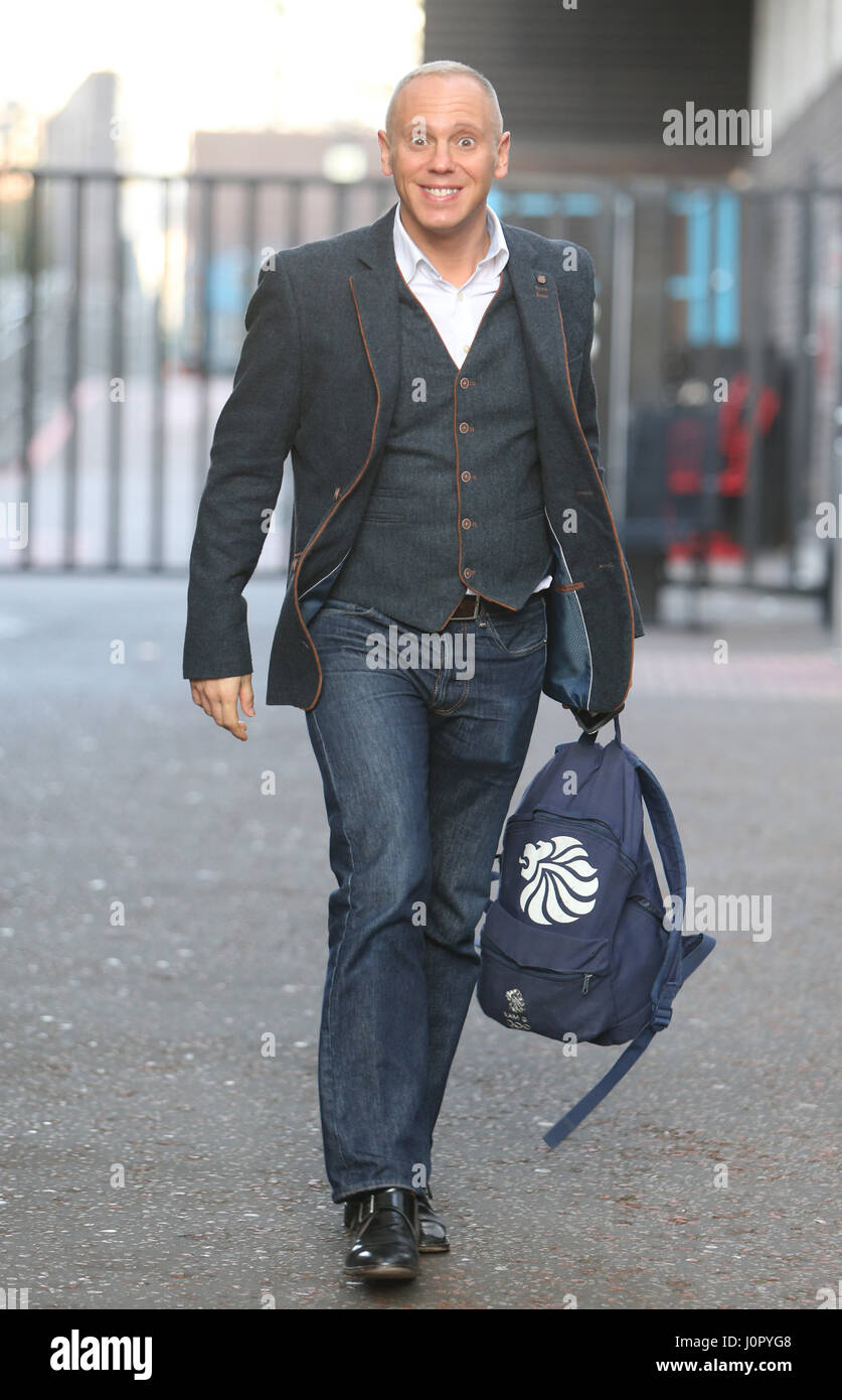 Judge Robert Rinder outside ITV Studios Featuring: Judge Robert Rinder ...