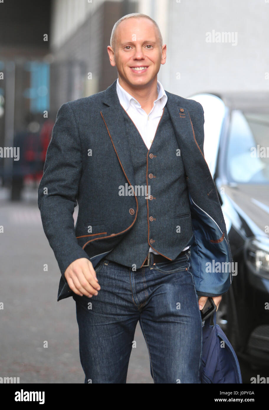 Judge Robert Rinder outside ITV Studios Featuring: Judge Robert Rinder ...