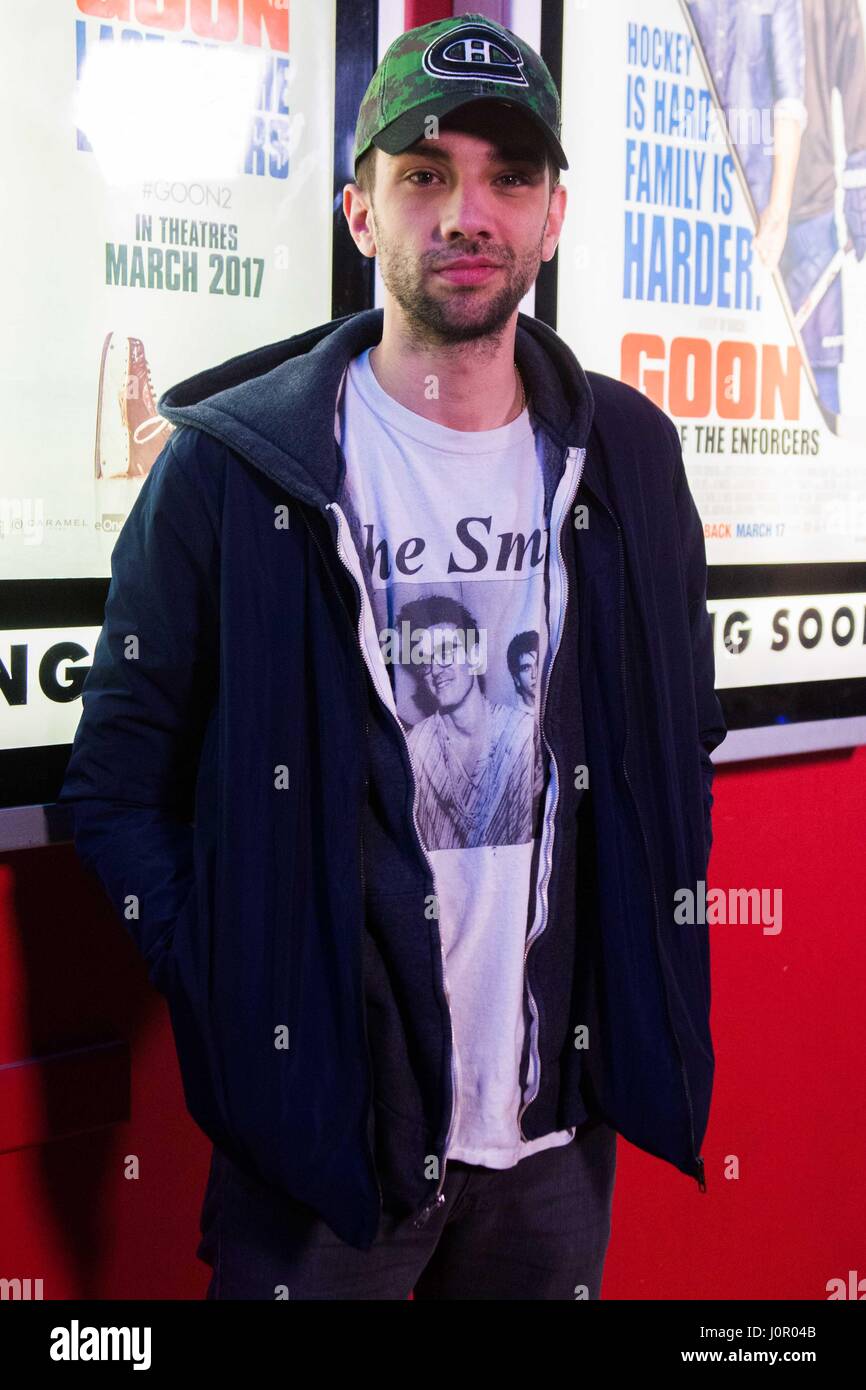 Jay Baruchel attends a photocall for 'Goon: Last of the Enforcers ...