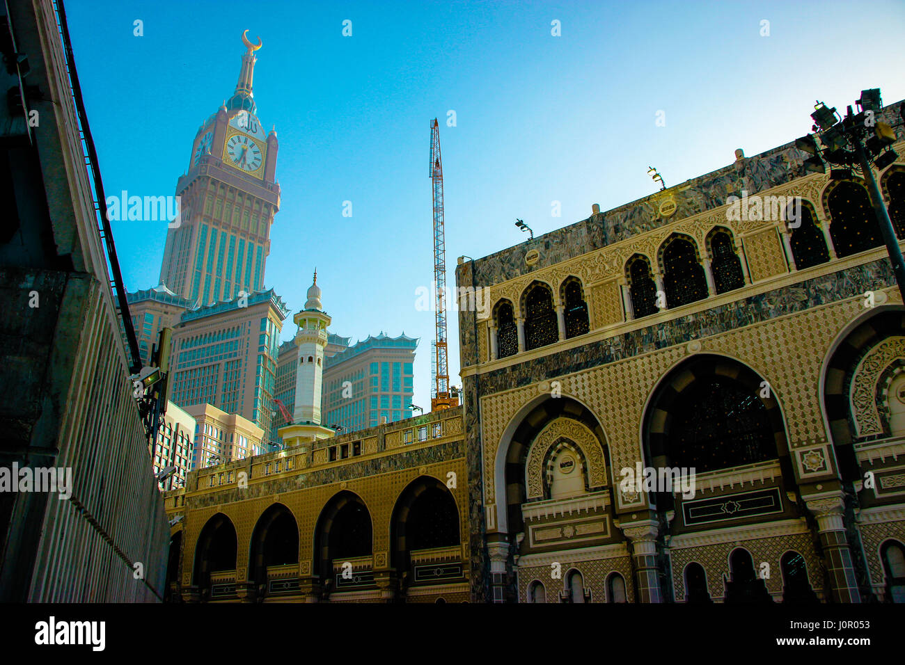 the holy mosque projects Stock Photo - Alamy