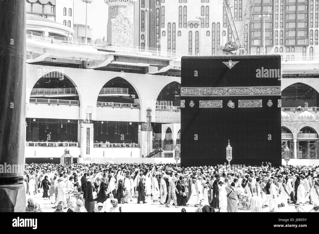 the holy mosque projects Stock Photo - Alamy