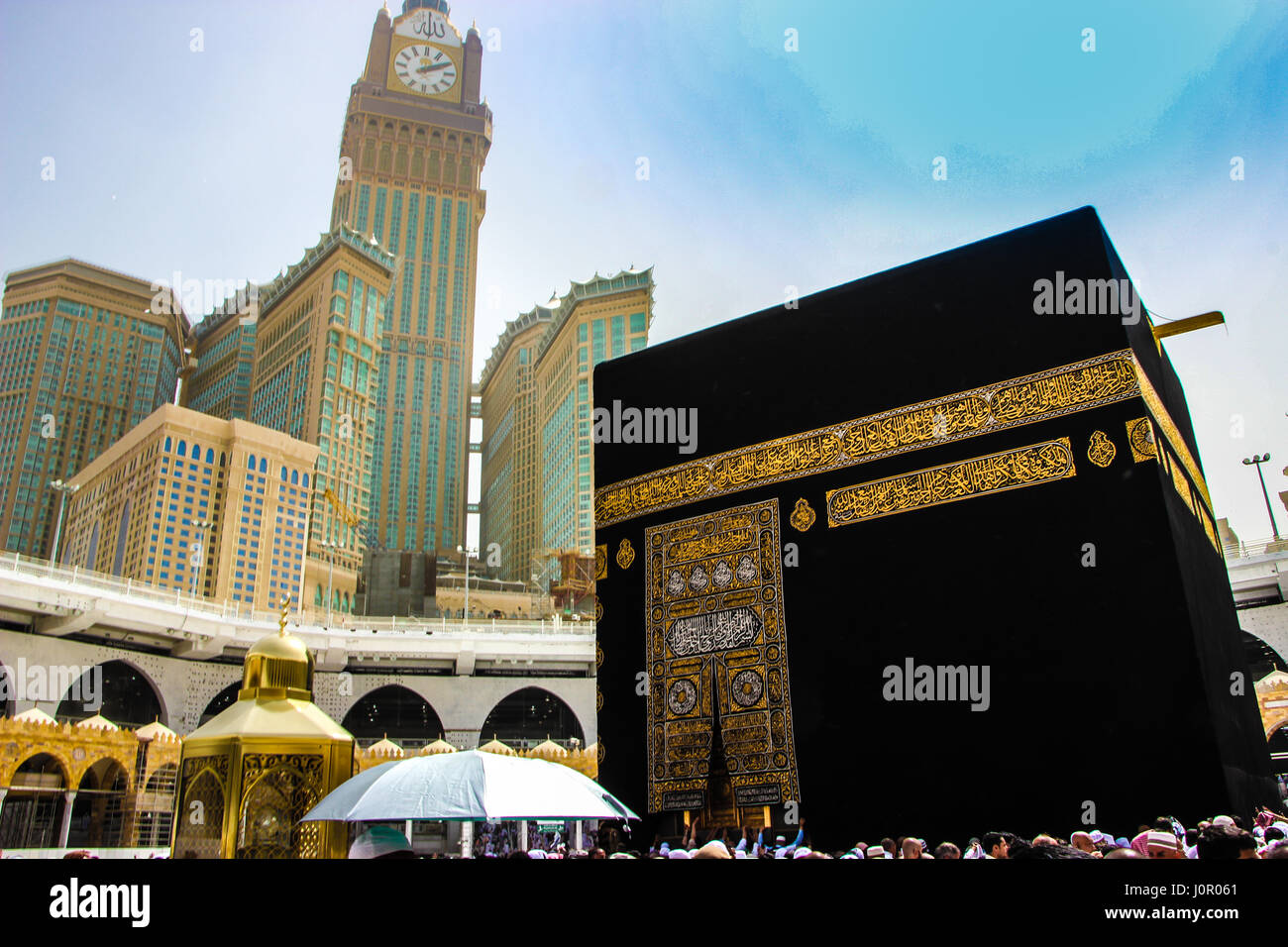 the holy mosque projects Stock Photo - Alamy