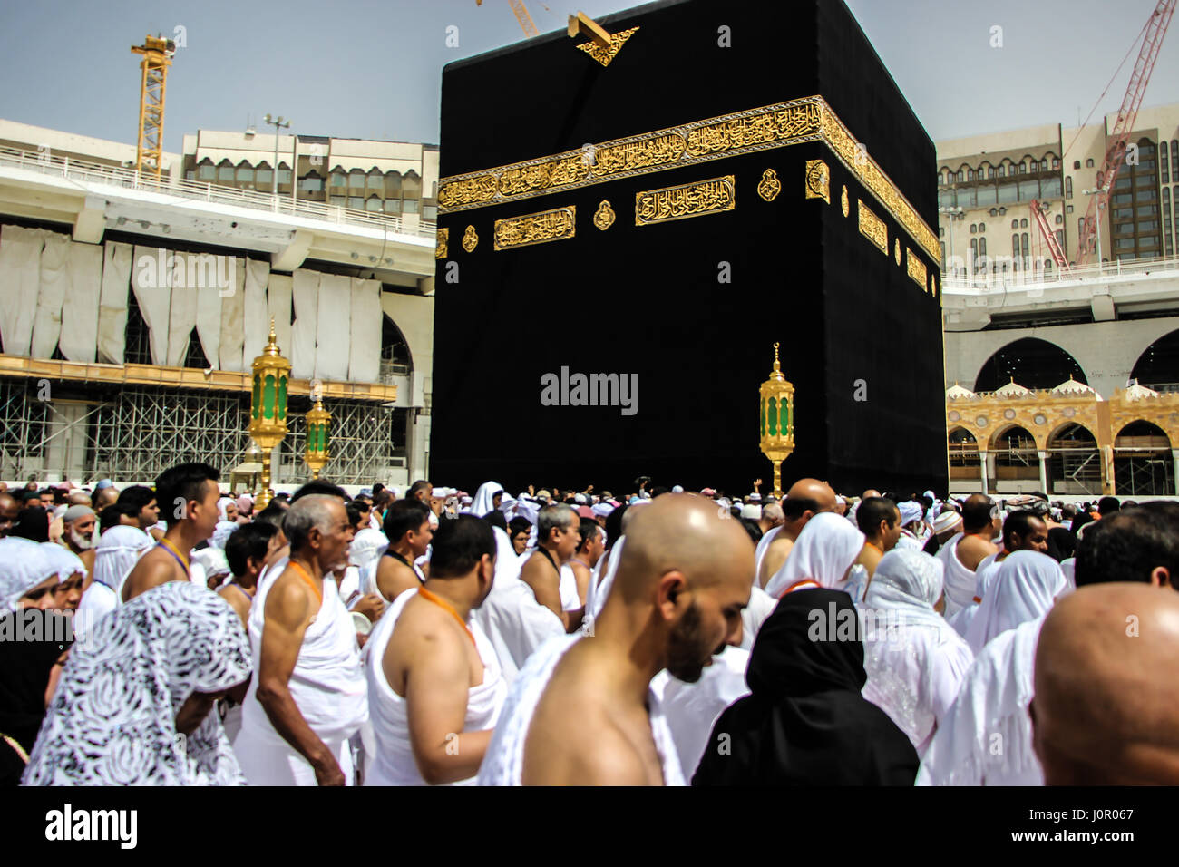the holy mosque projects Stock Photo - Alamy