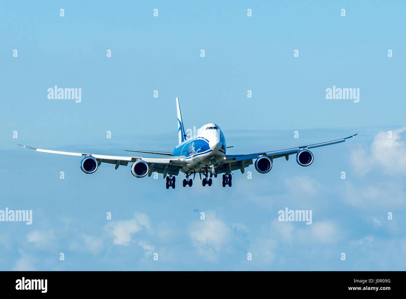Amsterdam Schiphol Airport, the Netherlands - April 14, 2017:Air Bridge ...