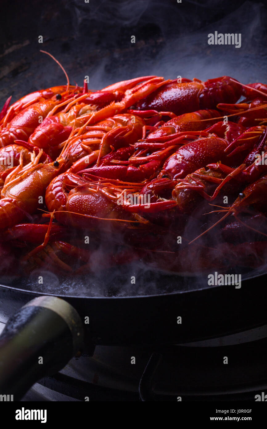 Cooking cray fish hi-res stock photography and images - Alamy
