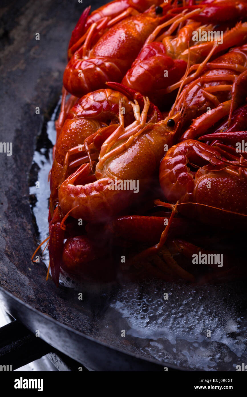 Cooking cray fish hi-res stock photography and images - Alamy