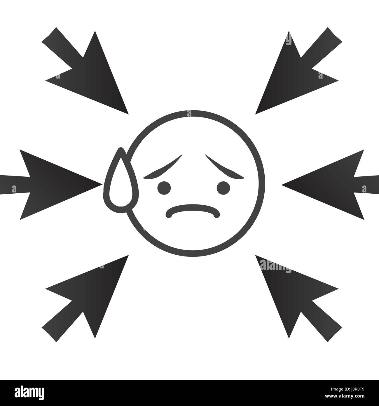 Cyber bullying in internet Black and White Stock Photos & Images - Alamy