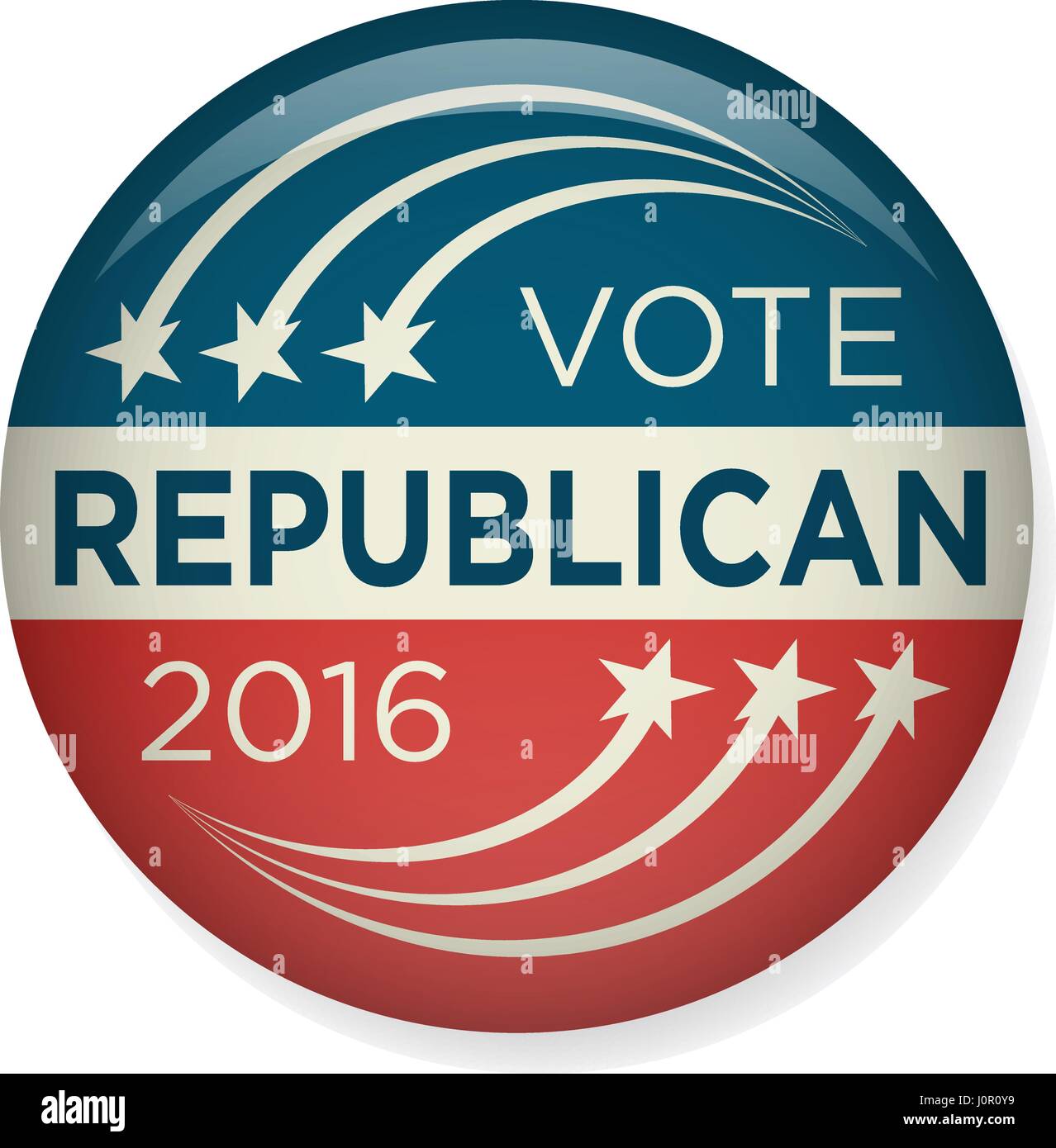 Retro Vote or Election Pin Button / Badge Stock Vector Image & Art - Alamy