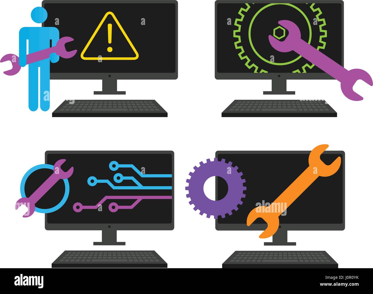 Information technology Cut Out Stock Images & Pictures - Alamy