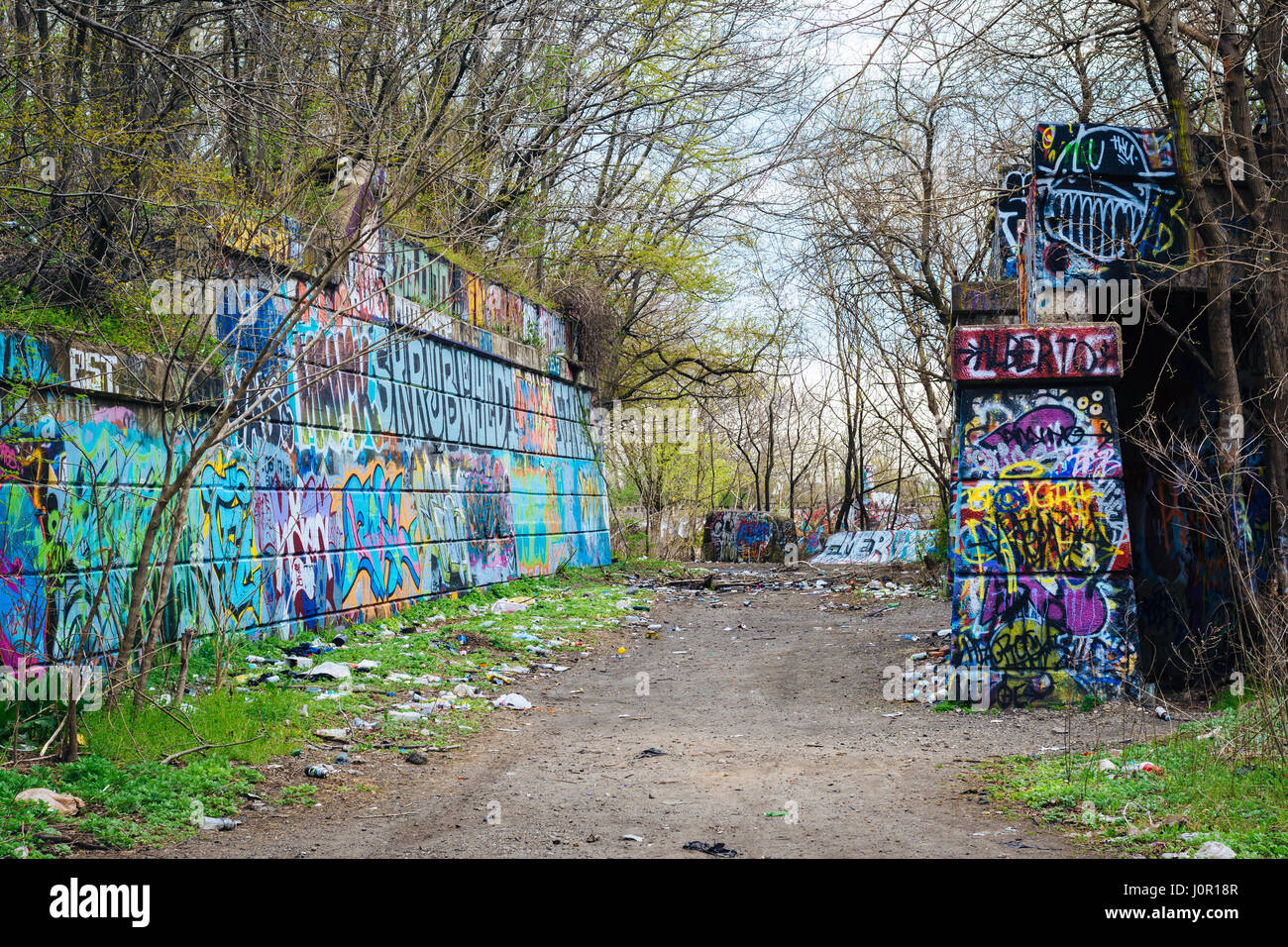 Graffiti street art philadelphia pennsylvania hi-res stock photography ...