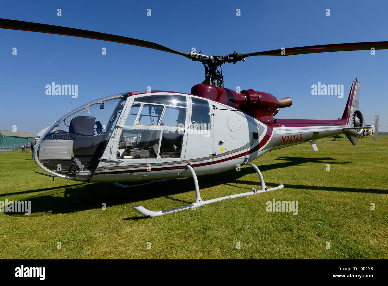 Aerospatiale SA341 Gazelle N341AS helicopter at the fiftieth ...