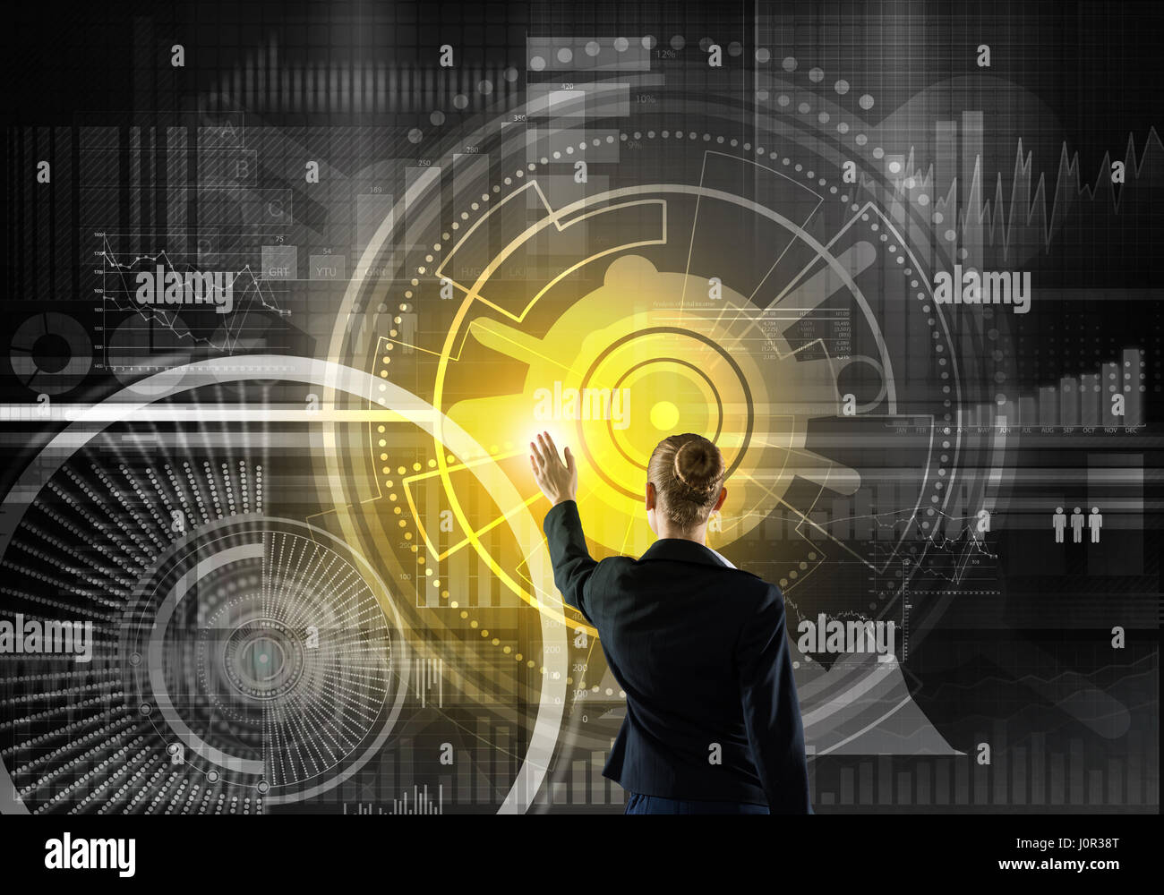 Modern technologies in use Stock Photo - Alamy