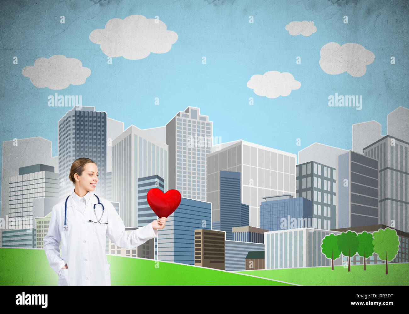 Check your heart health Stock Photo - Alamy