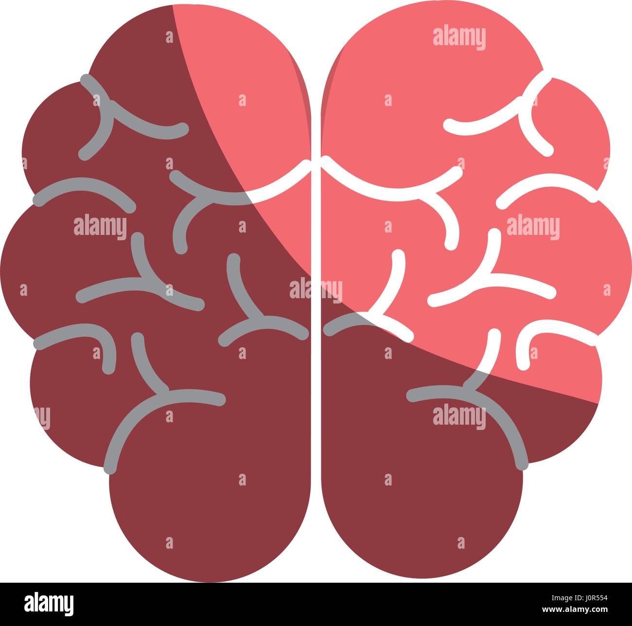 mental health smart brain icon Stock Vector Image & Art - Alamy