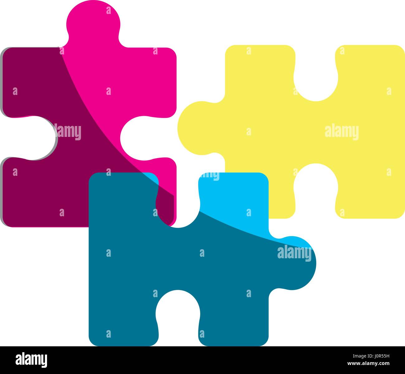 color parts puzzle mental game Stock Vector Image & Art - Alamy