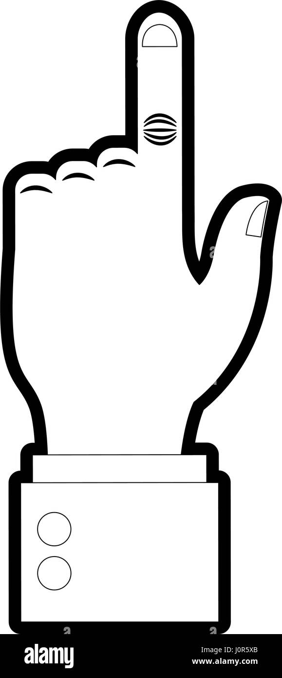 hand icon image Stock Vector Image & Art - Alamy