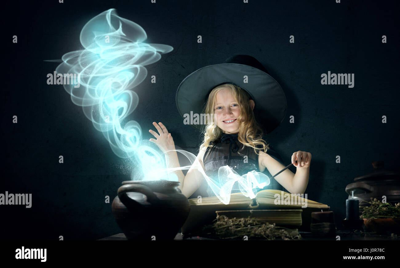 Little Witch High Resolution Stock Photography and Images - Alamy