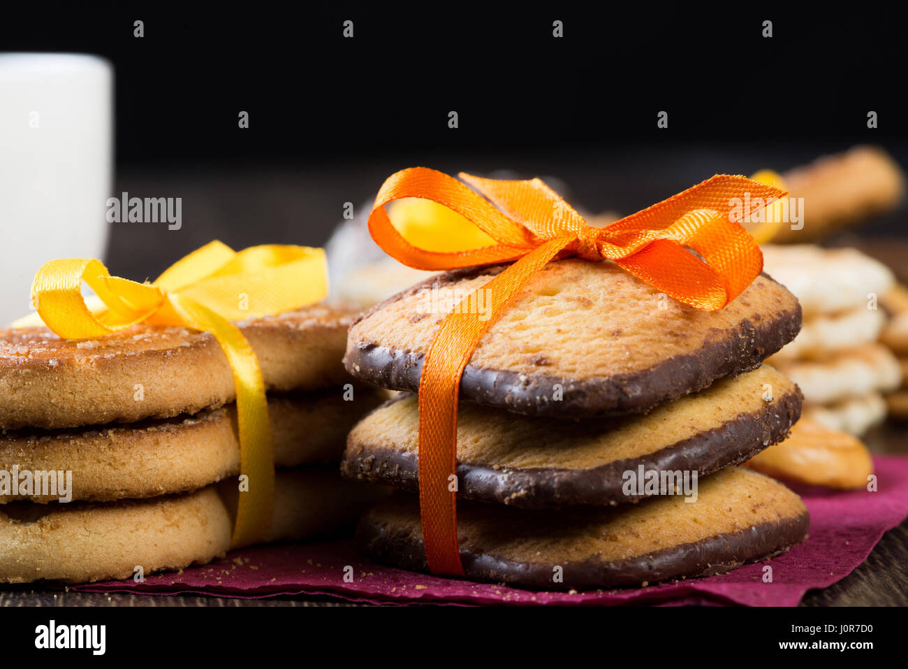 Sweets for coffee break Stock Photo - Alamy