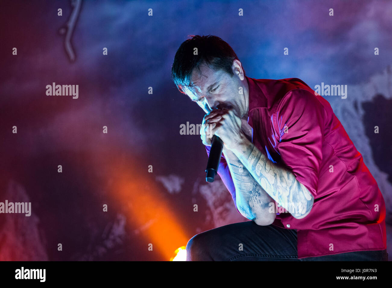 Heaven Shall Burn performing live at Campo Pequeno Featuring: Marcus ...
