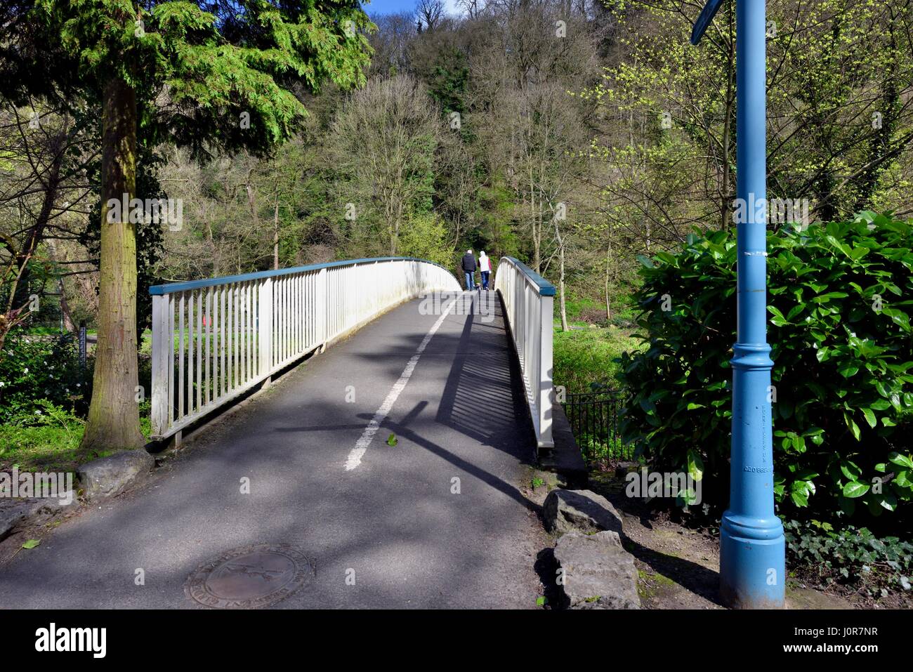 Lover's walk matlock bath hi-res stock photography and images - Alamy