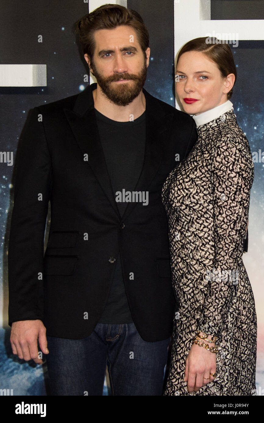 Jake Gyllenhaal, Rebecca Ferguson, Ariyon Bakare attend a photo call at ...